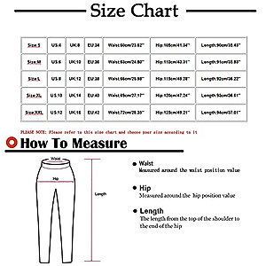 Bravetoshop Women's Cotton Linen Long Pants High Waist Drawstring Wide Leg Pants Loose Fit Casual Trousers (Yellow,XL)