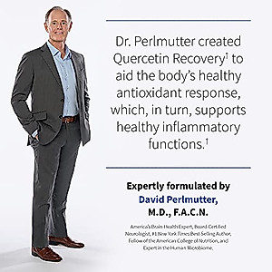 Garden of Life Quercetin Post Workout Recovery with Zinc, Turmeric & Green Tea – Dr Formulated – Healthy Inflammatory Response & Joint Support - Gluten Free, Non GMO, Carbon Neutral – 30 Tablets