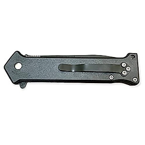 8inch JOKER KNIFE JO5 Spring Assisted Open Folding Pocket Knife. Pocket Clip Included, Blue