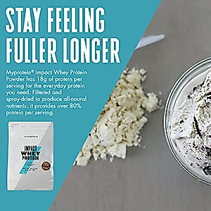 MyProtein Impact Whey Protein , Cookies & Cream, Pouch, 2.2lbs