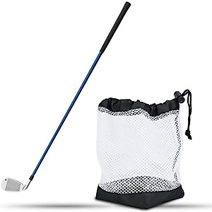 Ball Bag, Nylon Mesh Pouch, Storage Bag Pouch with Drawstring Cord Lock Closure, Can Hold 36 Balls, 1 Pack Mesh Ball Bag