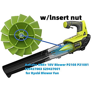 Aoheke ONE+ 18V Blower P2108 P21081 529437003 529437001 for Ryobi Blower Fan