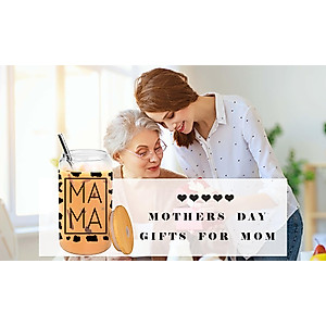 Gifts for Mom from Daughter, Son - Christmas Gifts for Mom - Mom Birthday Gifts, Best Birthday Gifts for Mom - Mother Gifts, Mama Gifts, New Mom Gifts, Gifts for Mom - 16 oz Mom Beer Can Glass