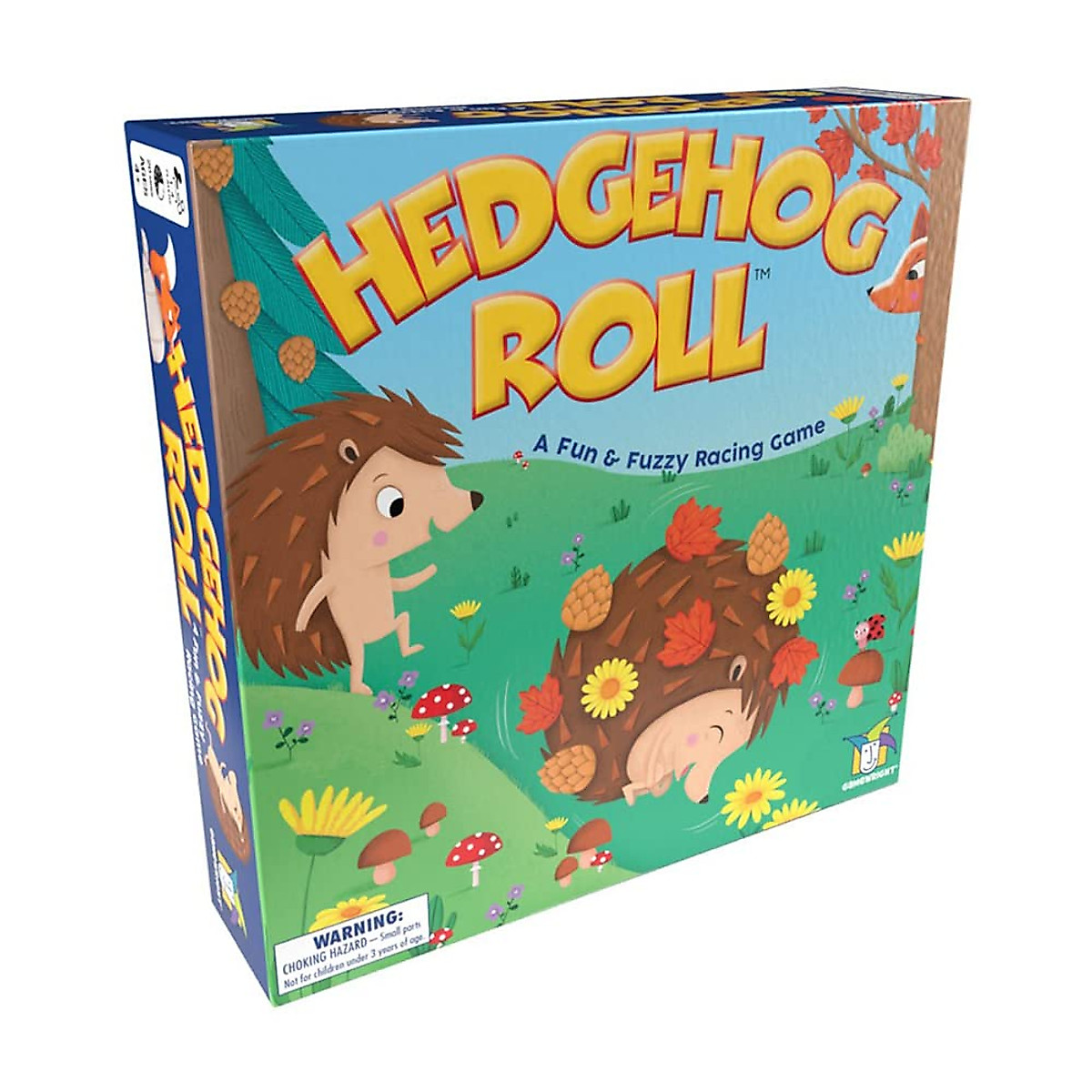 Gamewright - Hedgehog Roll - A Fun & Fuzzy Racing Game
