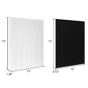 JASENG Replacement Filter Compatible with Coway Airmega 200M Air Purifier AP-1518R, Mighty Air AP-1512HH，Part# 3304899