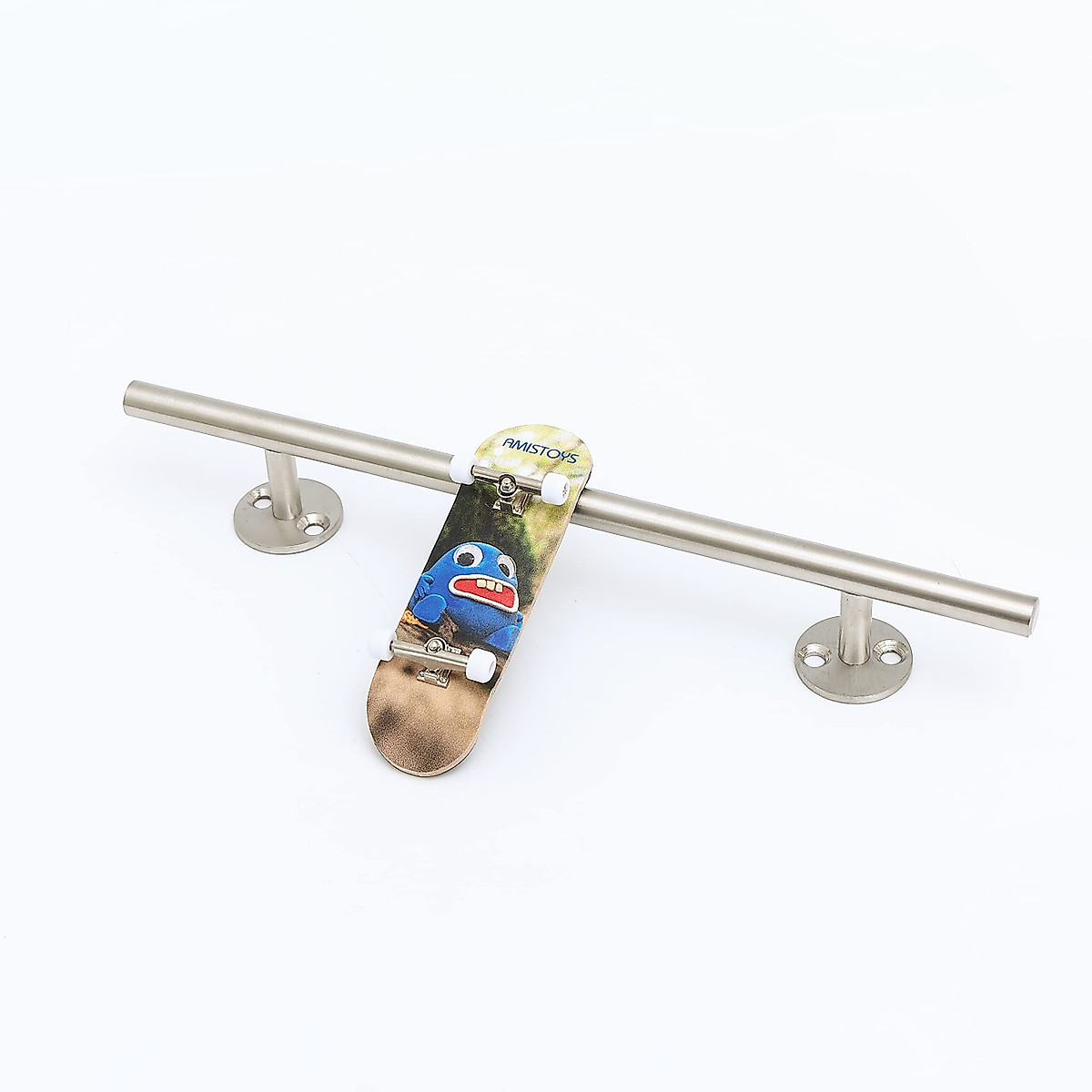 AMISLABTOYS Wood Finger Skateboard Professional Fingerboards Mini Skateboards for Fingers Adults and Teens,1pack 30mm*100mm