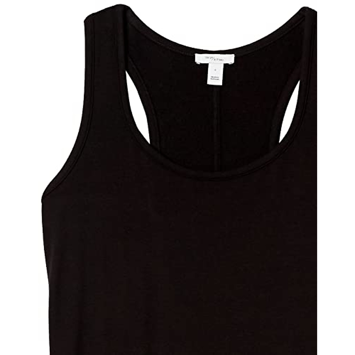 Amazon Essentials Women's Supersoft Terry Racerback Maxi Dress (Previously Daily Ritual), Black, Medium