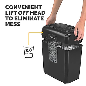 Fellowes 9C4 Cross-Cut Personal Paper Shredder for The Home Office