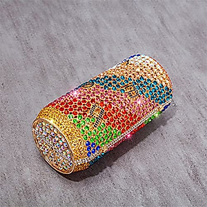 DOUBAO Coke Can Diamond Evening Clutch Crystal Rhinestone Wallet and Tote