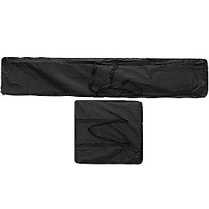 BestEquip Confined Space Tripod Kit 1200LBS Winch, Confined Space Tripod 7' Leg Bracket and 98' Cable, Confined Space Rescue Tripod 32.8' Fall Protection for Traditional Confined Spaces