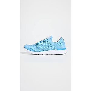APL: Athletic Propulsion Labs Women's Techloom Wave Sneaker, Coastal Blue/Ice Blue/Mela, 10.5 Medium US
