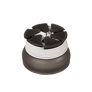 Digital Innovations The Nest – Tangle-Free Earphone / Earbud Case, Durable and Compact Storage System, Black