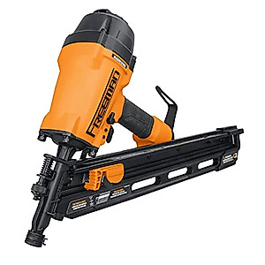 Freeman G2FR3490 2nd Generation Pneumatic 34 Degree 3-1/2" Framing Nailer with Adjustable Metal Belt Hook and 1/4" NPT Air Connector