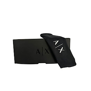 Armani Exchange A｜X AX4029S FIT 811713 57M Dark Tortoise/Dark Brown Gradient Cateye Sunglasses For Women+ BUNDLE with Designer iWear Eyewear Kit