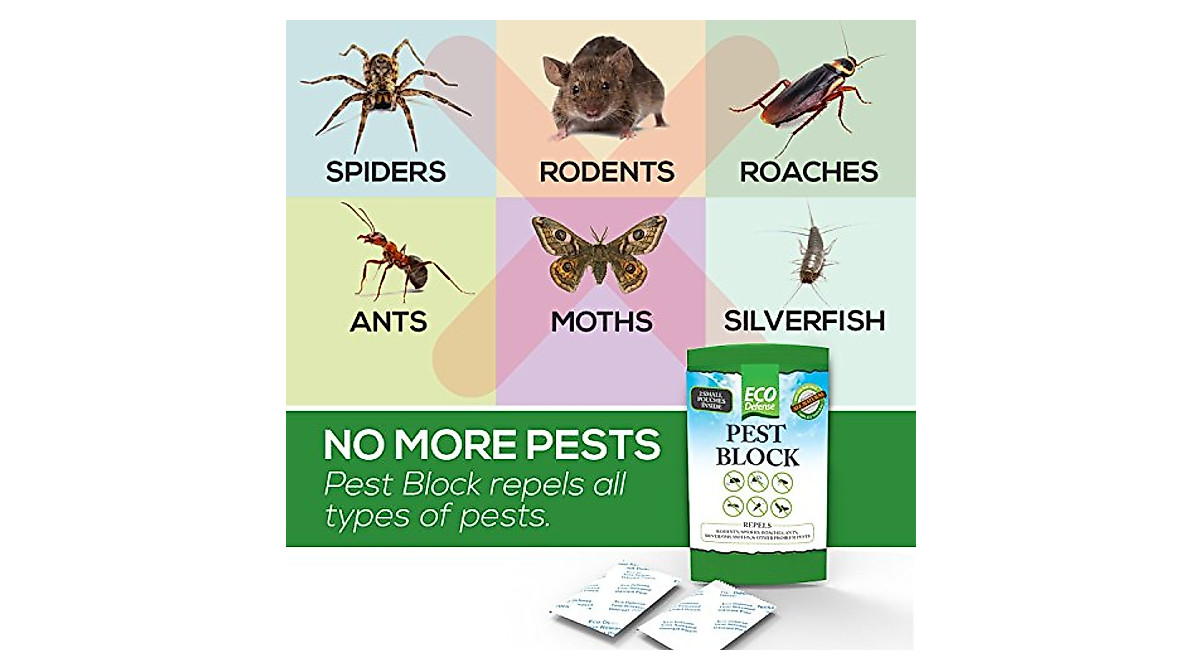 Eco Defense Pest Control Pouches - Natural Pest Repellent Solution