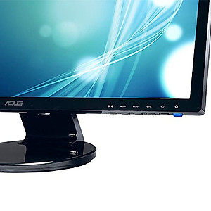 ASUS VE198T 19" WXGA+ 1440x900 DVI VGA Back-lit LED Monitor,Black