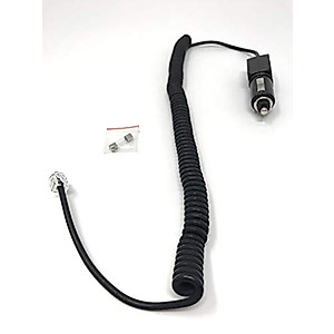 Generic DC Power Coiled Cord Replacement for Escort MAX 360C Radar Detector