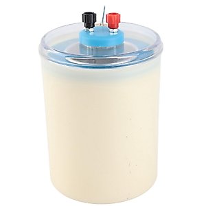 Double Wall Heat Measurement Electric Calorimeter, 150mL Capacity for Physics Lab Experiments with Cover Stand, Stirrer and Support Column, Easy and Accurate Measurements of