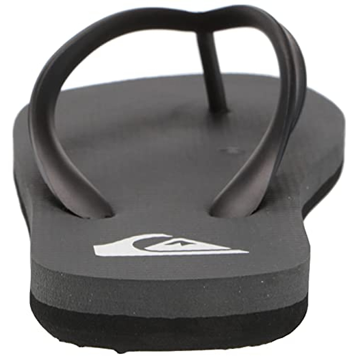 Quiksilver Boy's Molokai Kids Flip Flop Youth Sandal, Grey 1, 4 Big