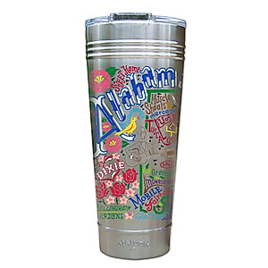 Catstudio Alabama Thermal Tumbler | Triple Wall Insulation With Non Slip Bottom | Great Travel Cup for Water, Coffee, Tea, or Smoothies