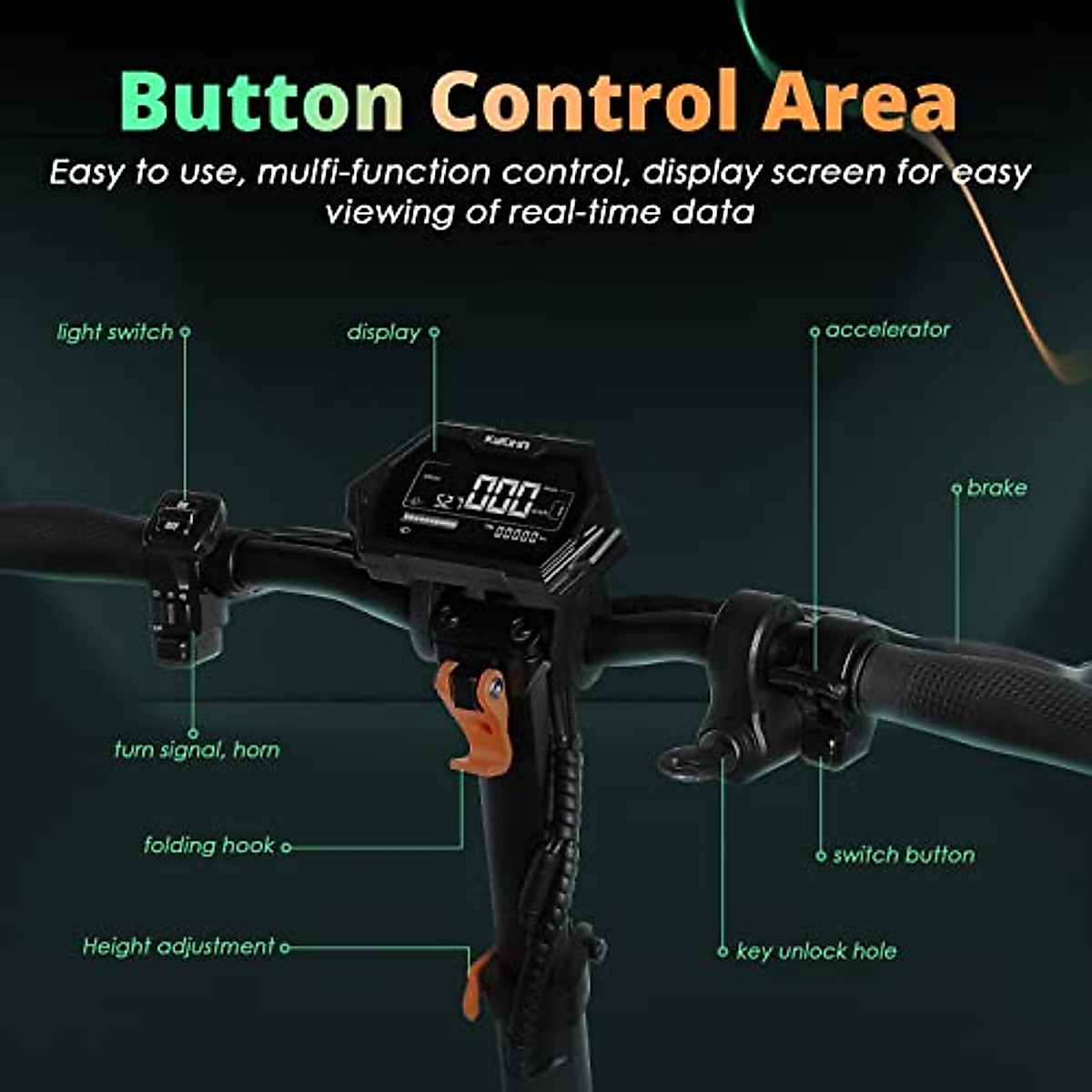 KUKIRIN G2 Max Electric Scooter with Seat, Powerful 1000W Motor, 35 MPH Max Speed, 50 Miles Range, 48V/20Ah Large Capacity Battery, Dual Brake Folding Fast e Scooter for Adult (G2max/1000W/20AH)