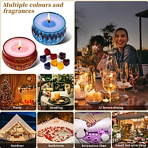 DIY candle making kit supplies gift for adults beginners, which contains candle wicks, wax, jars, stickers, a Pouring Pot. etc. Perfect hobbies, candle kit gift for parent-child lovers women.