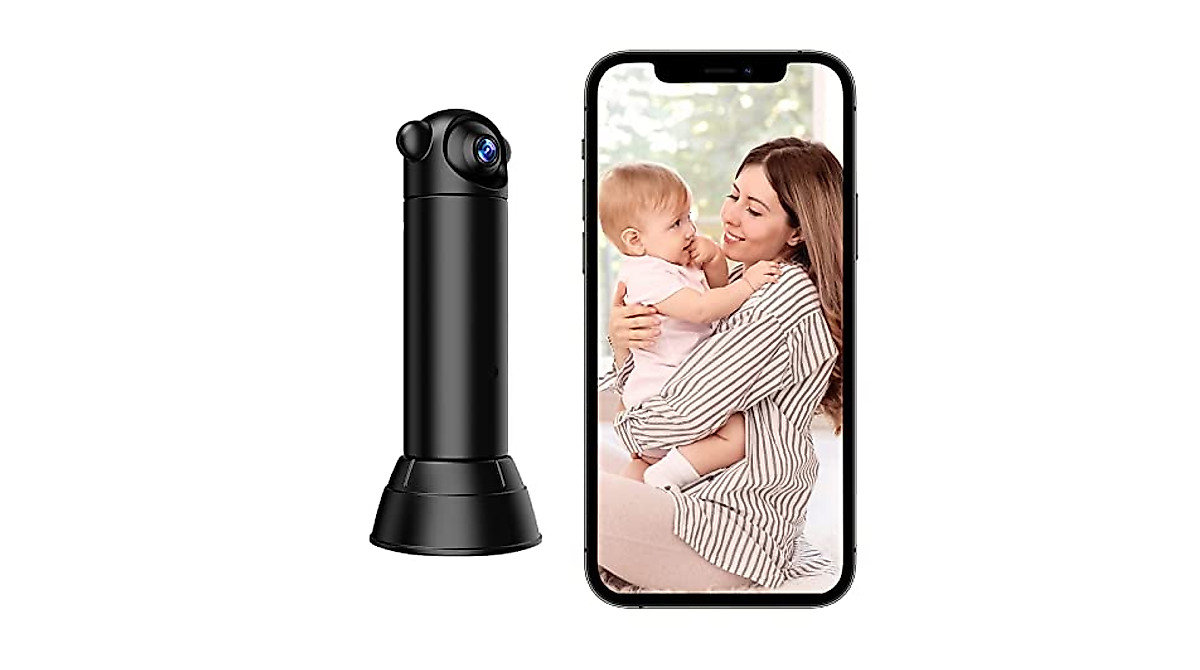 CALEHU V10 Small Nanny Cam - Discreet 1080P Home Security Camera