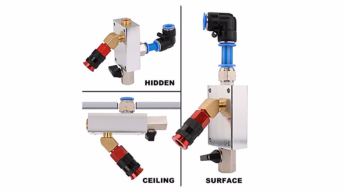 Hromee Compressed Air Outlet Kit - Easy DIY Setup