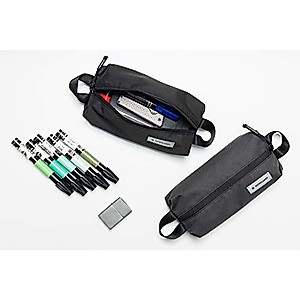 HEIMPLANET Original | HPT Carry Essentials - Simple Pouch | Simple Pencil case/Pouch Made of Water-Resistent and Durable DYECOSHELL | Supports1% for The Planet (Black)