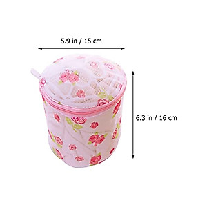Kisangel 4Pcs Underwear Washing Bag Mesh Laundry Bags Laundry Wash Bag with Zipper Washing Machine Wash Bags Net Wash Bag for Bra Lingerie Underwear Socks Sweater Bra Washer