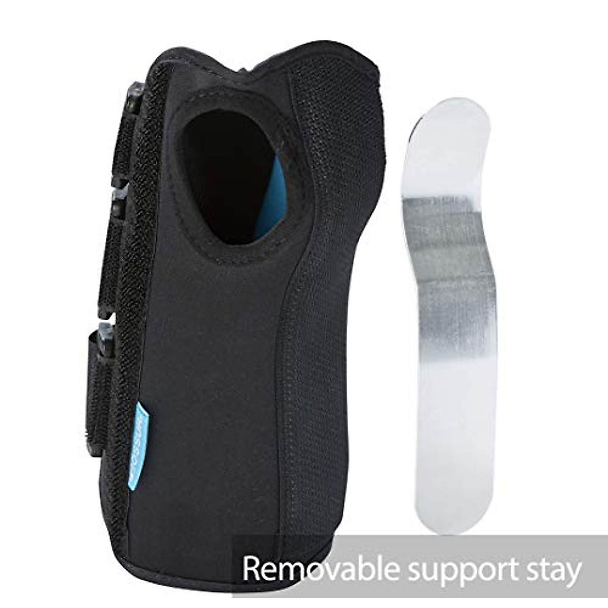 Ossur Formfit Wrist Brace for Treatment of Tendonitis, Carpel Tunnel, Post Cast Healing and Soft Tissue Injuries | Wrist Immobilization, Breathable Material, Custom Fit | 8" Version (Left, Small)