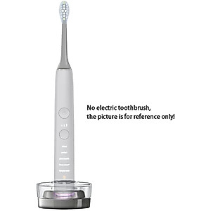 for Philip Electric Toothbrush Replacement Charger Base Charging Induction Cover/Stand,Electric Power Toothbrush for Smart 9300 9500 9700 Hx9901 Hx9903 Hx9924 HX992W HX993B (Silver)