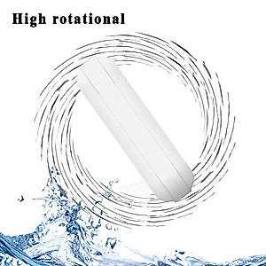 10 Pcs 30mm(1.18 inch) PTFE Magnetic Stirrer Mixer Stir Bar,White Color,Laboratory Bar,Stir Plate Bar,Stir Plate Magnet,Stir Rod Magnetic