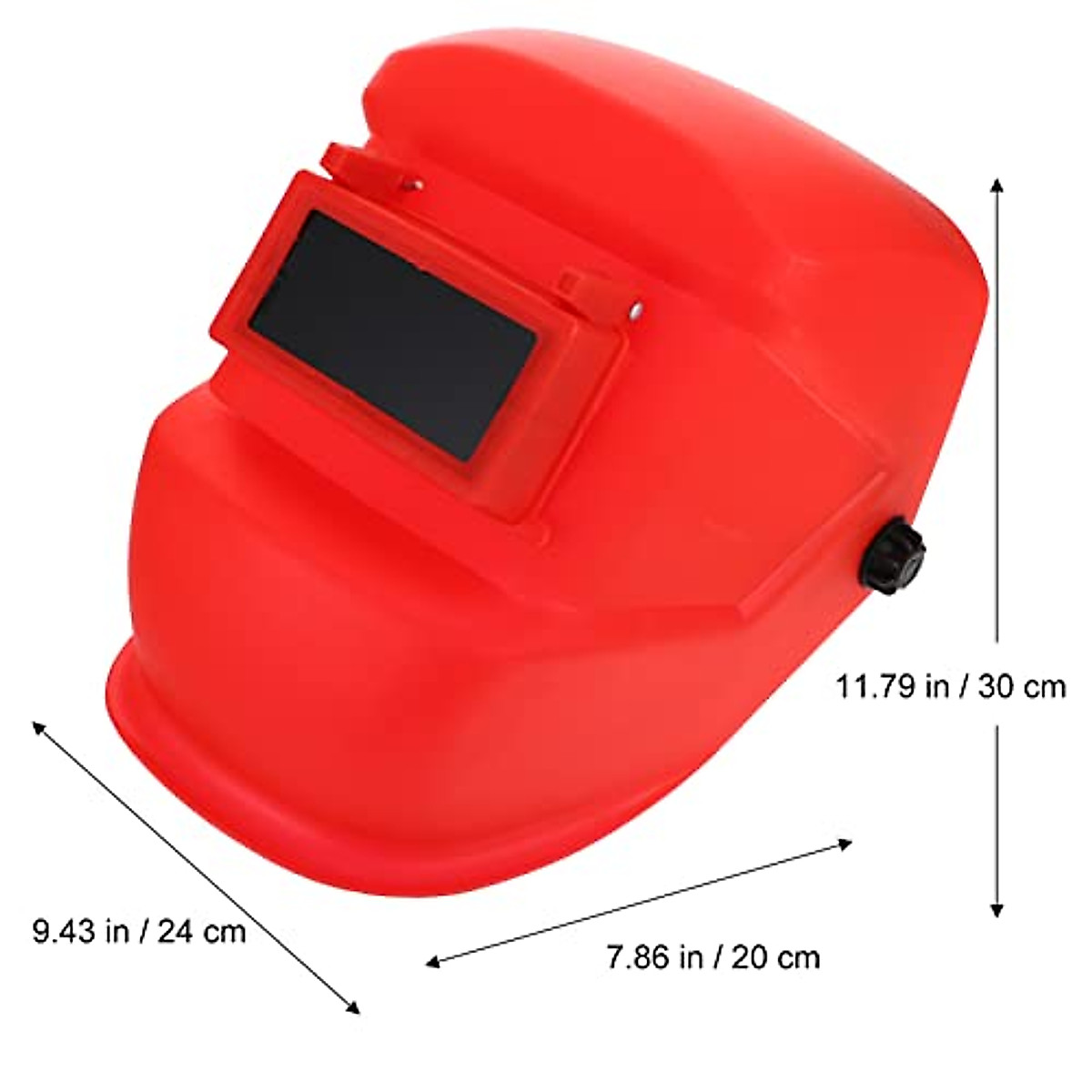 DOITOOL Welding Helmet Auto Darkening Hood with Adjustable Shade Range for Arc Welder Shield Flaming