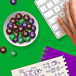 M&M's Limited Edition Milk Chocolate Candy featuring Purple Candy, Party Size 38 oz Bulk Resealable Bag Pack of 2