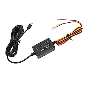 Dash Cam Hardwire Kit, Mini USB Hard Wire Kit for Dashcam, 12V‑28V to 5V USB Adapter Overheating Protection for Mirror Cam GPS Navigator Radar Detector (TYPE C)
