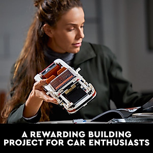 LEGO Icons Porsche 911 10295 Building Set, Collectible Turbo Targa, 2in1 Porsche Race Car Model Kit for Adults and Teens to Build, Gift Idea