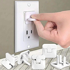 YIDADAUS 38 Pack Baby proofing Outlet Plugs,Outlet Covers Baby proofing,Baby Safety Products,Baby proofing,Outlet Plug Covers,Outlet Plugs Baby,Proof Child Safety Outlet Covers Toddler Safety