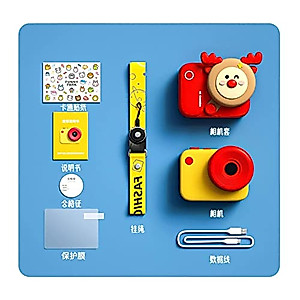 New Children's Camera 4K High-Definition Dual Camera Can Take Pictures Digital Camera Sports Mini Small SLR Toys
