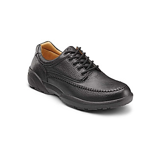 Dr. Comfort Stallion Men's Therapeutic Diabetic Extra Depth Dress Shoe: Black 6 X-Wide (3E/4E)