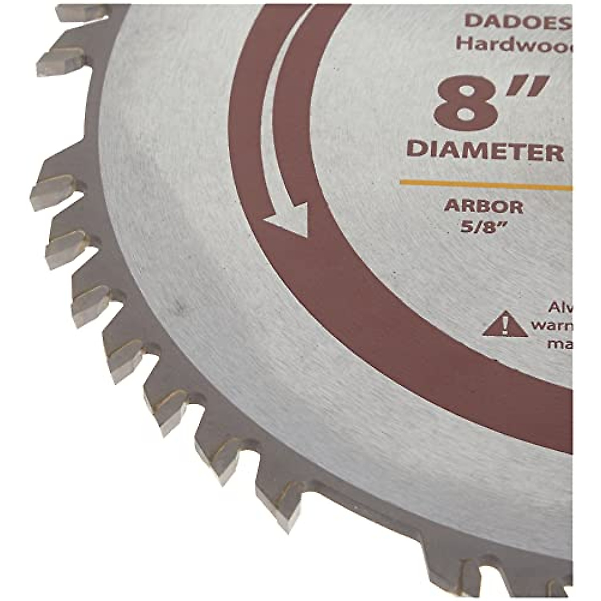 Oshlun SDS-0842 8-Inch 42 Tooth Stack Dado Set with 5/8-Inch Arbor