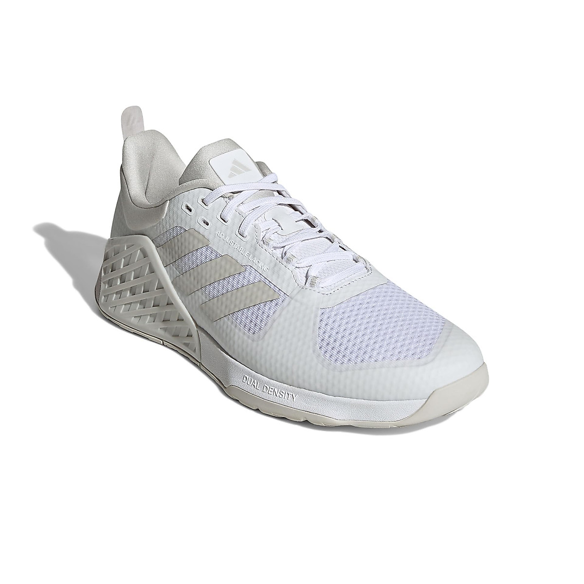 adidas unisex-adult Dropset 2 White/Linen Green/Silver Pebble 11