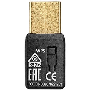 Edimax Wi-Fi 5 802.11ac Mini AC1200 Dual-Band MU-MIMO Adapter for PC, Wireless AC Mini USB 3.0 Adapter Dongle, Windows 11 Plug-n-Play, Mac OS, Linux, EW-7822UTC