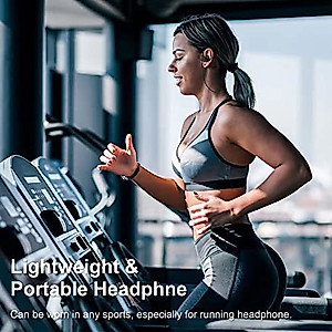 LOETRUY Wireless Sports Earbuds,Bluetooth Headphones,IP67 Waterproof with Mic, Stereo Sweatproof in-Ear Earphones, Noise Cancelling Headsets for Gym Running Workout,20Hrs Playtime