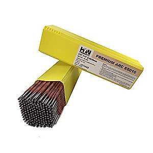 E6010 Preminum Arc Stick Electrodes Welding Rods 3/32" 1/8" 5/32" 10 lb x 6-pk (3/32" - 60LB)