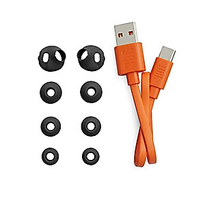 JBL Endurance Race Waterproof True Wireless Active Sport Earbuds, with Microphone, 30H Battery Life, Comfortable, dustproof, Android and Apple iOS Compatible (Black)