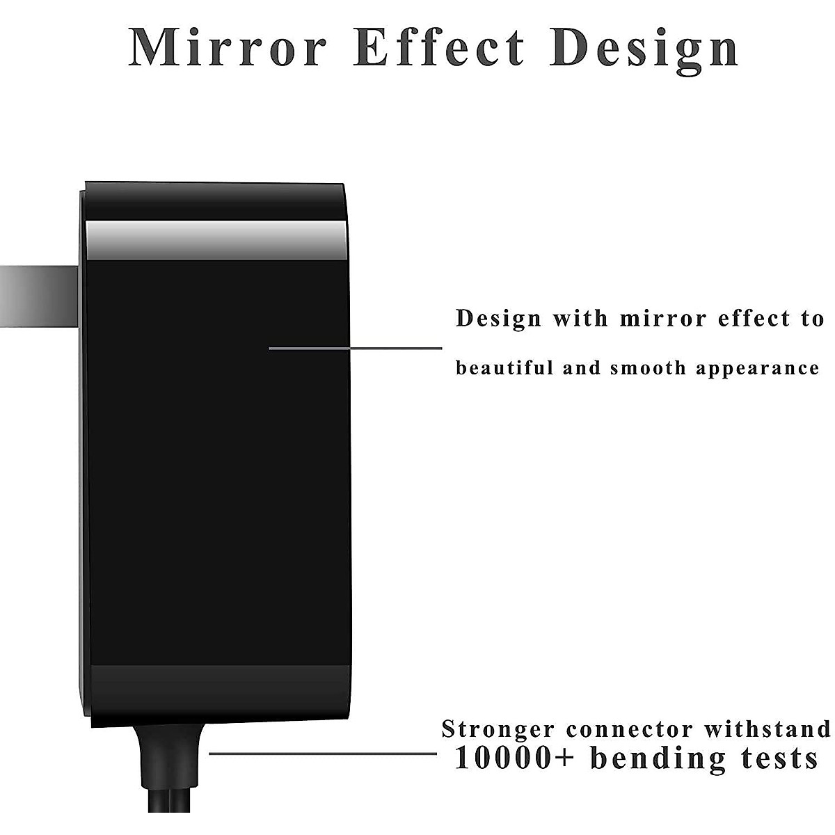 VHBW Power Cord for Skylight, HP, Aluratek, BSIMB Smart Digital Picture Frame 5V AC Adapter Charger (Not for 9V or 12V)