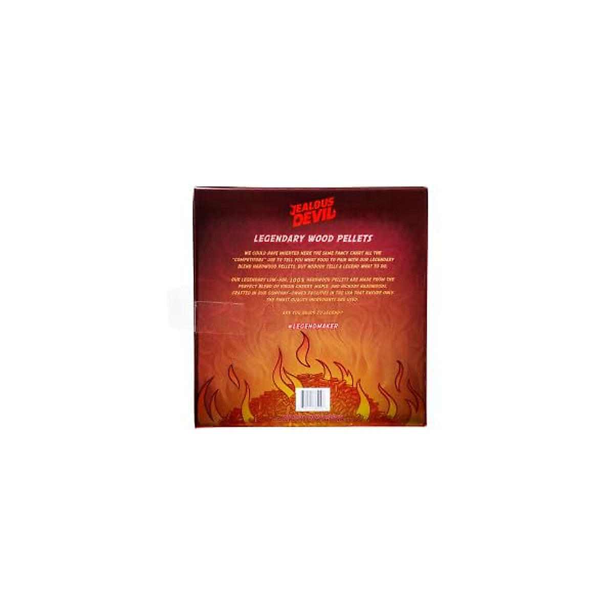 Jealous Devil Jax Legendary Blend BBQ Pellets, 20 lbs, Box, Brown, 320 OZ (JDJAXLEGEND20)