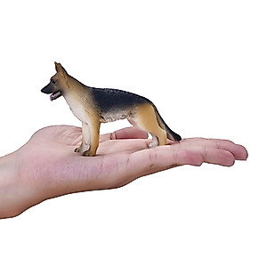 MOJO German Shepherd Realistic Domesticated Animal Hand Painted Toy Figurine