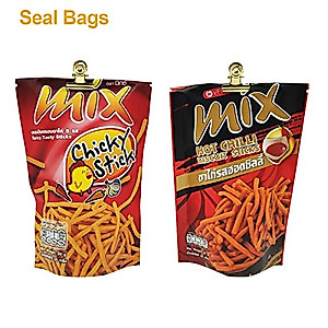 Coideal Small Gold Bull Hinge Clips, 30 Pcs Tiny Metal Binder Paper Clips for Tags Bags, Pictures Photos, Wire Grid Wall Decor, Office and Home Kitchen (Light Gold, 22mm)